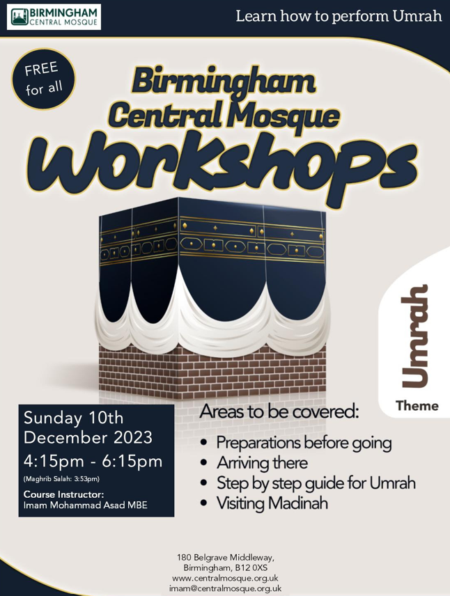Umrah Workshop | Muslim Council of the United Kingdom
